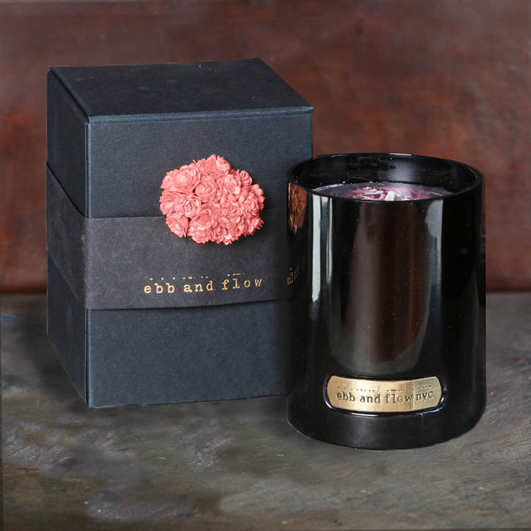 TURMERIC & SAFFRON SOY CANDLE - 65 HR BURN TIME (NEW!) – ebbandflownyc